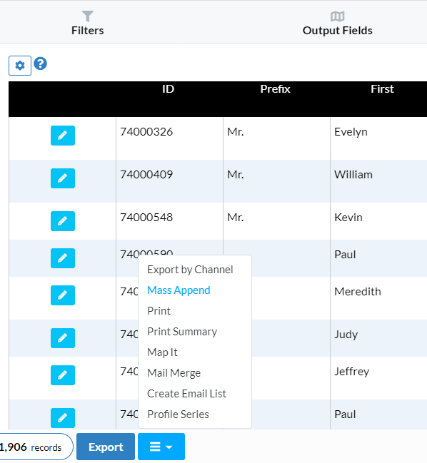 Crimson: Mass Append Attributes – Help Desk
